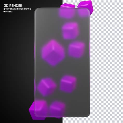 Premium Psd 3d Rendering Of Glassmorphism Design For Social Media