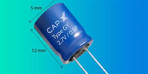 Cap Xx Releases Miniature Supercapacitor For Iot