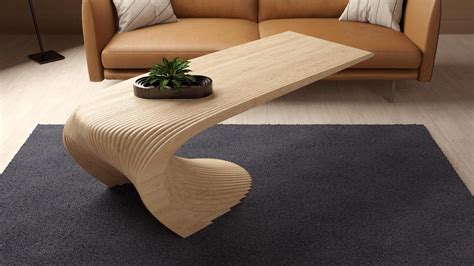 Parametric Coffee Table Etsy