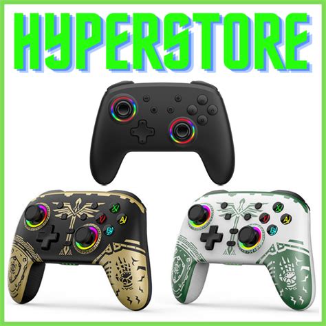 Jual Stik Nintendo Switch Oled Pro Controller Stick Gamepad Pc Ios Android Zelda Wireless Rgb