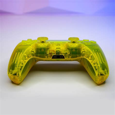 Triple Lemon Yellow PS5 Controller Killscreen