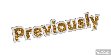 Previously Word Animated  Logo Designs