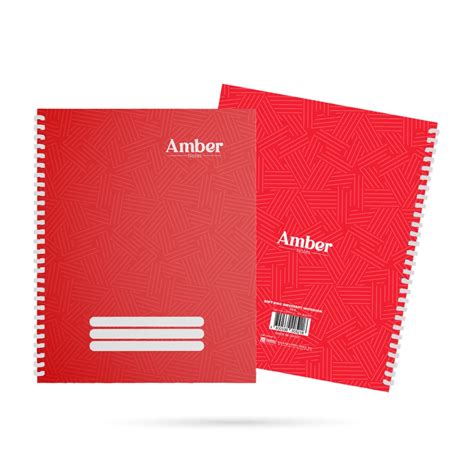 Amber Notes University Soft Ring Notebook Color Coding 20cm X 25cm