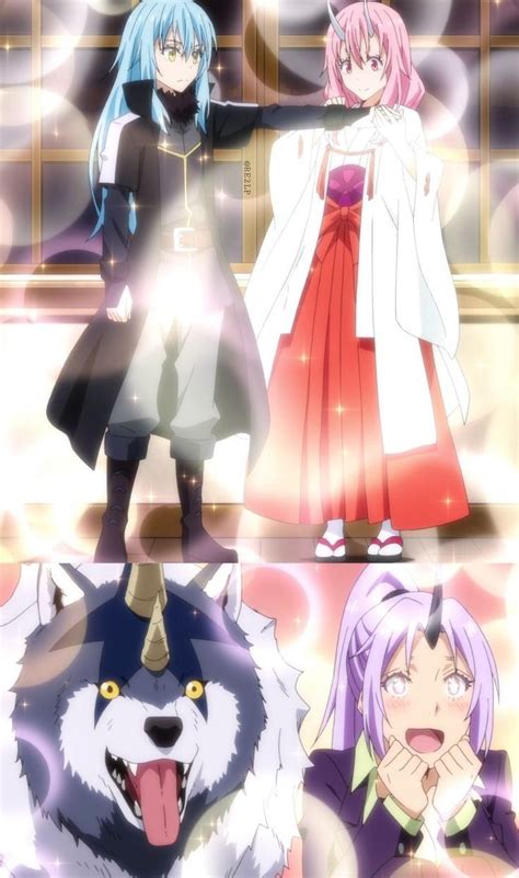 Shion Shuna X Rimuru Personajes De Anime Chica Anime Series Anime