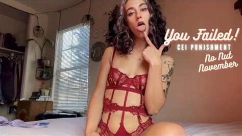 You Failed No Nut November Cei Punishment Goon To God Sydelle