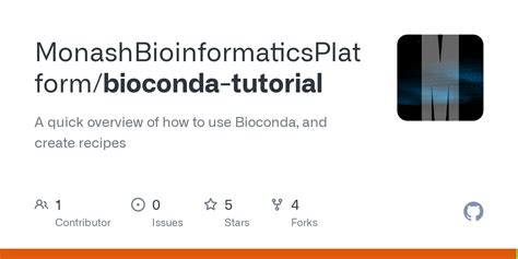 github monashbioinformaticsplatform bioconda tutorial a quick