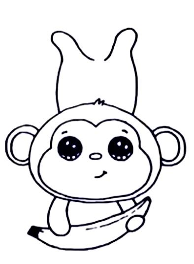 How To Draw A Monkey JORZ ART