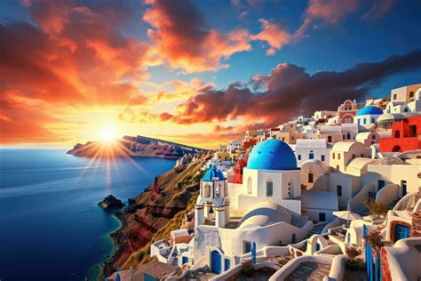 Santorini Una De Las Islas Más Bellas Y Románticas Del Mundo Millas