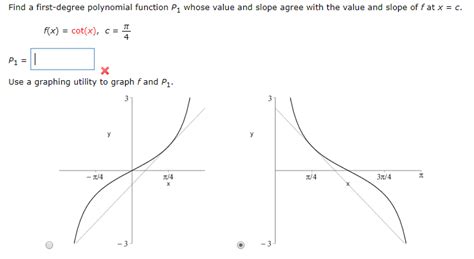 solved find a first degree polynomial function p1 whose