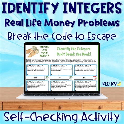 Reallife Examples Of Integers Integer Activity By
