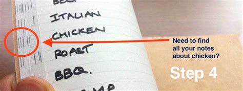 how to add a clever index system to your business notebooks
