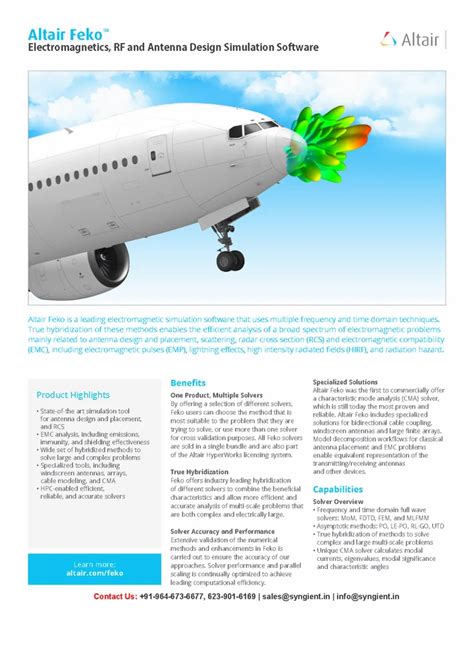 Rf Antenna Design Simulation Software At ₹ 250000 Year In Gurugram Id 2851774861962