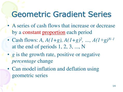 Ppt Conversion For Arithmetic Gradient Series Conversion For Geometric Gradient Series Quiz