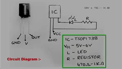 Circuit Diagram For Ir Remote Tester