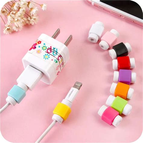 Cable Protector Cute Cable Protector Type Silicone Usb Cable Protector Earphone Wire Cord