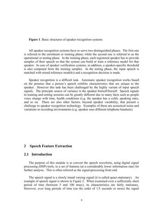 Speaker Recognition On Matlab DOC