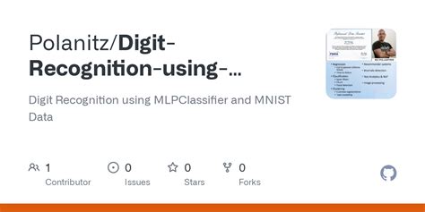 Github Polanitz Digit Recognition Using Mlpclassifier And Mnist Data Digit Recognition Using