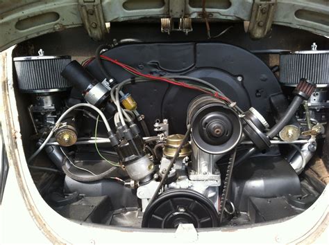 1969 Vw Beetle Engine Compartment