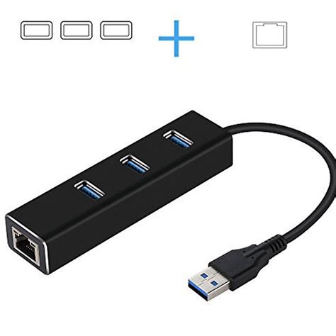 Usb 3 0 Hub Gigabit Netzwerk Karte Hub 3 Ports U Vicedeal