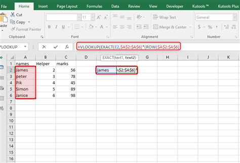 Complete Guide To Do A Case Sensitive Lookup In Excel
