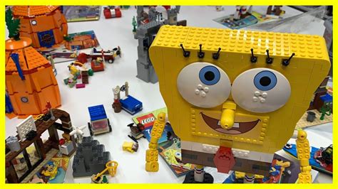 Organizing My Complete Lego Spongebob Collection Youtube