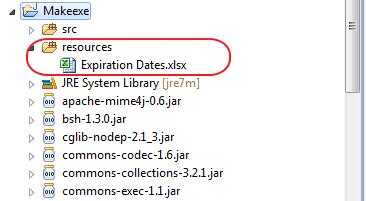 Java Runnable Jar File Creation Resource Folder Included In The Jar