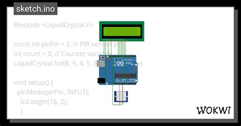 Counting System Wokwi Esp32 Stm32 Arduino Simulator