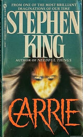 Too Much Horror Fiction Carrie By Stephen King Her Long Time Curse Hurts But What S