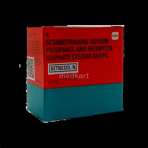 Buy Betnesol N Eye Ear Drops 5ml At Best Price Medkart