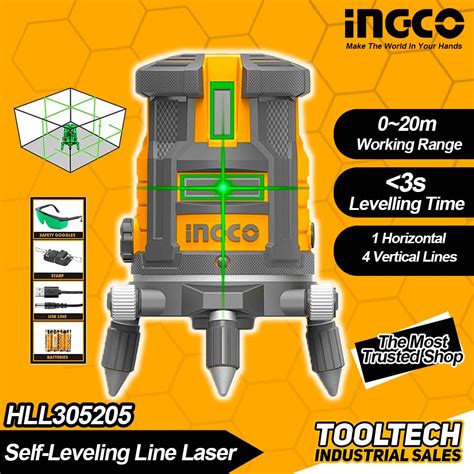 Tooltech Ingco Self Leveling Line Laser Lazada Ph