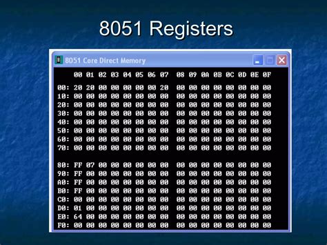8051assembly Language Ppt Programming Languages Computing