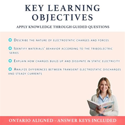 6th Grade Science Electrostatic Phenomena Worksheet Pdf Answer Key