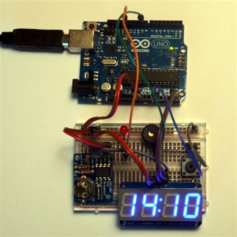 Projet De L Horloge De L Arduino Pour Ahmed Arduino Horloge Projet