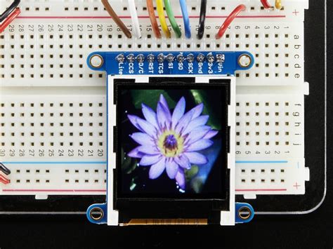 Adafruit Color TFT LCD Display With MicroSD Card Breakout