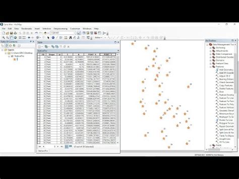 How To Convert Coordinate System Of A Set Of Points Using ArcGis YouTube