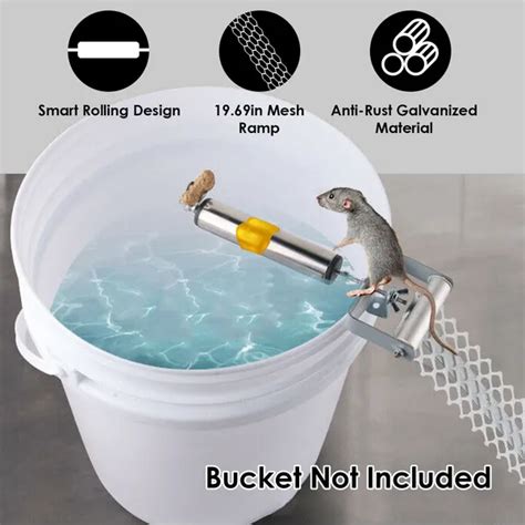 Dropship Reusable Mice Rat Mouse Killer Roll Trap Log Rolling Mouse Catcher Rodent Traps Mouse ...