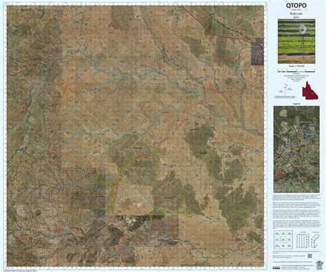 Rubyvale 8451i Map By Department Of Resources Avenza Maps