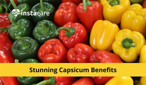 Amazing Stunning Capsicum Benefits