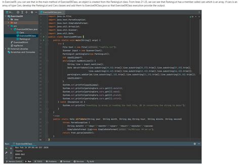 Solved Array Of Type Cars Develop The ParkingLot And Cars Chegg
