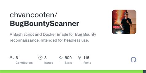 Github Chvancootenbugbountyscanner A Bash Script And Docker Image
