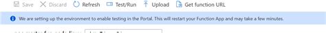 How To Run Locally Created Node Function In A Function App On Portal