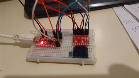 Micro Oled Breakout With Pro Micro Does Not Turn On Displays