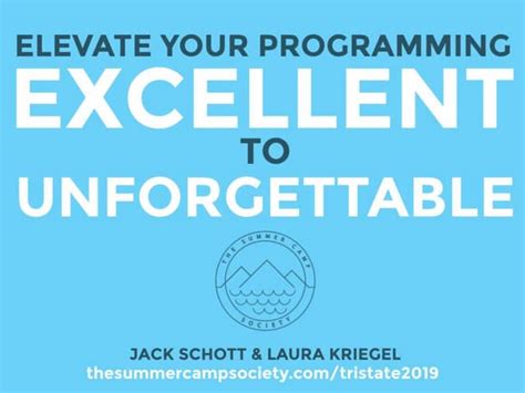 Elevate Your Programming From Excellent To Unforgettable Ppt