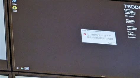 Net Framework Initialization Error At Tom Bradley International