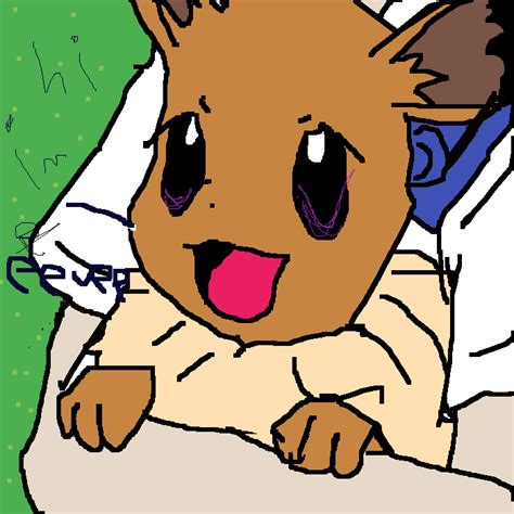 Pixilart Chloes Eevee By Pinkice343