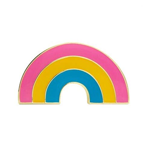 Pansexual Flag Rainbow Pin Badge The Pride Shop®