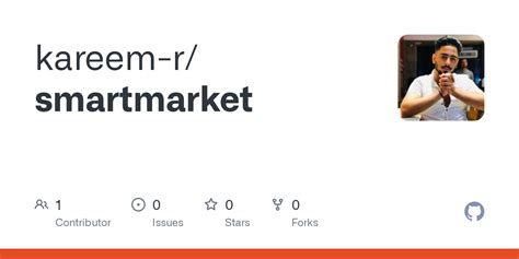 GitHub Kareem R Smartmarket