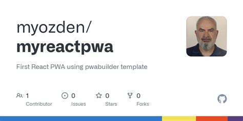 Github Myozdenmyreactpwa First React Pwa Using Pwabuilder Template