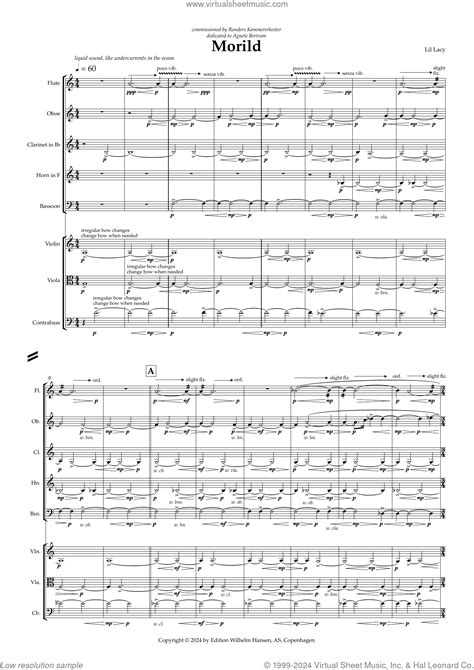 Morild Sheet Music For Orchestra Full Score Pdf