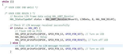 How Can I Get Id Of Lin Frame In Stm32 Stmicroelectronics Community